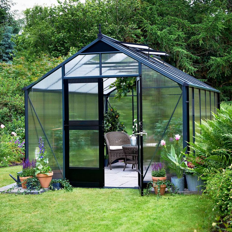 Tuinkas Premium 130 met polycarbonaat - Tuinen-shop.nl