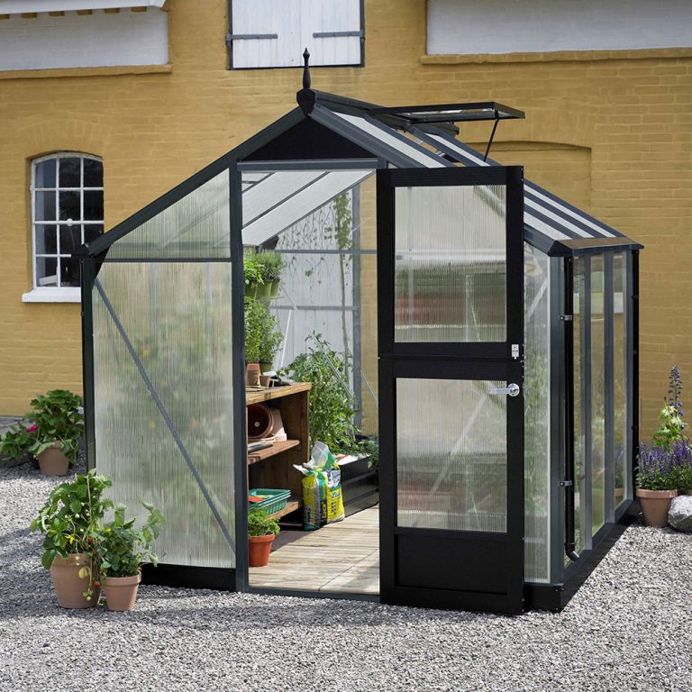 Tuinkas Compact 50 met polycarbonaat - Tuinen-shop.nl