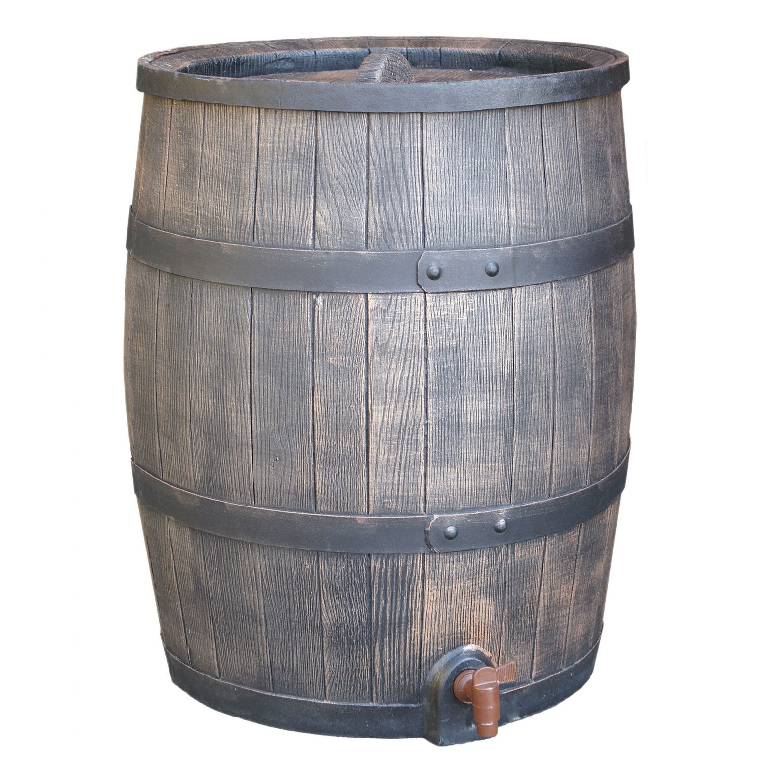 Regenton Roto houtlook 240 liter - Tuinen-shop.nl