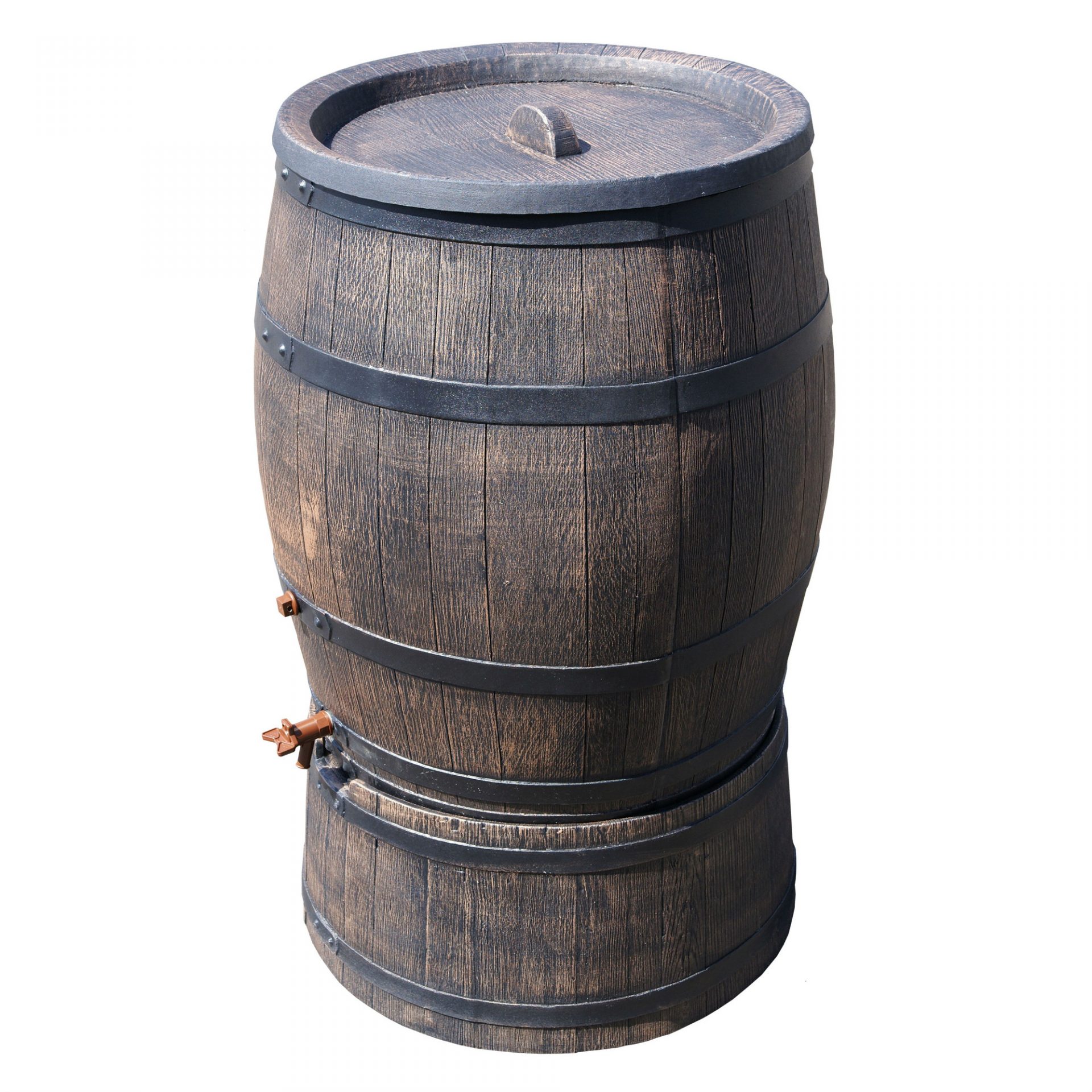 Regenton Roto houtlook 240 liter - Tuinen-shop.nl