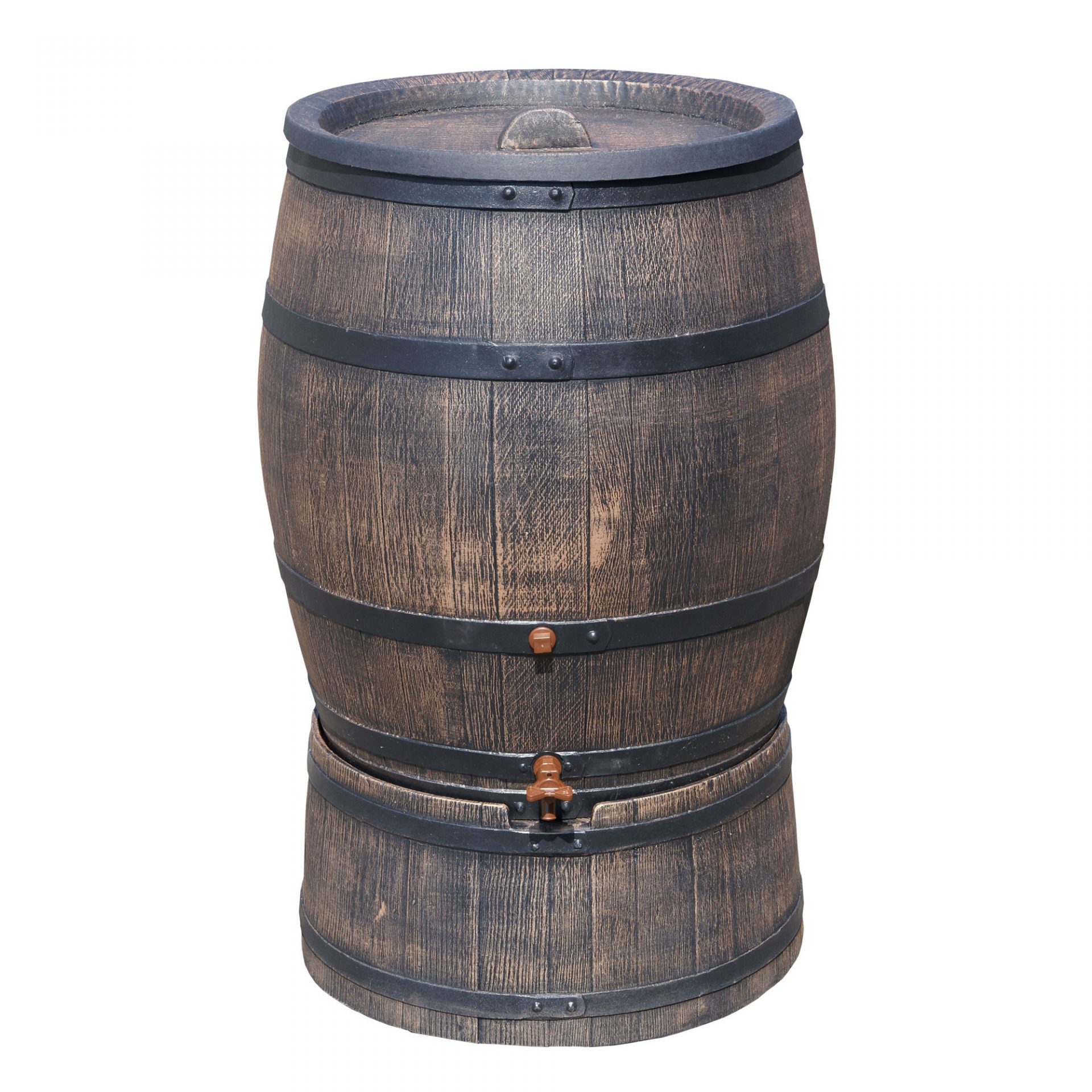 Regenton Roto houtlook 240 liter - Tuinen-shop.nl