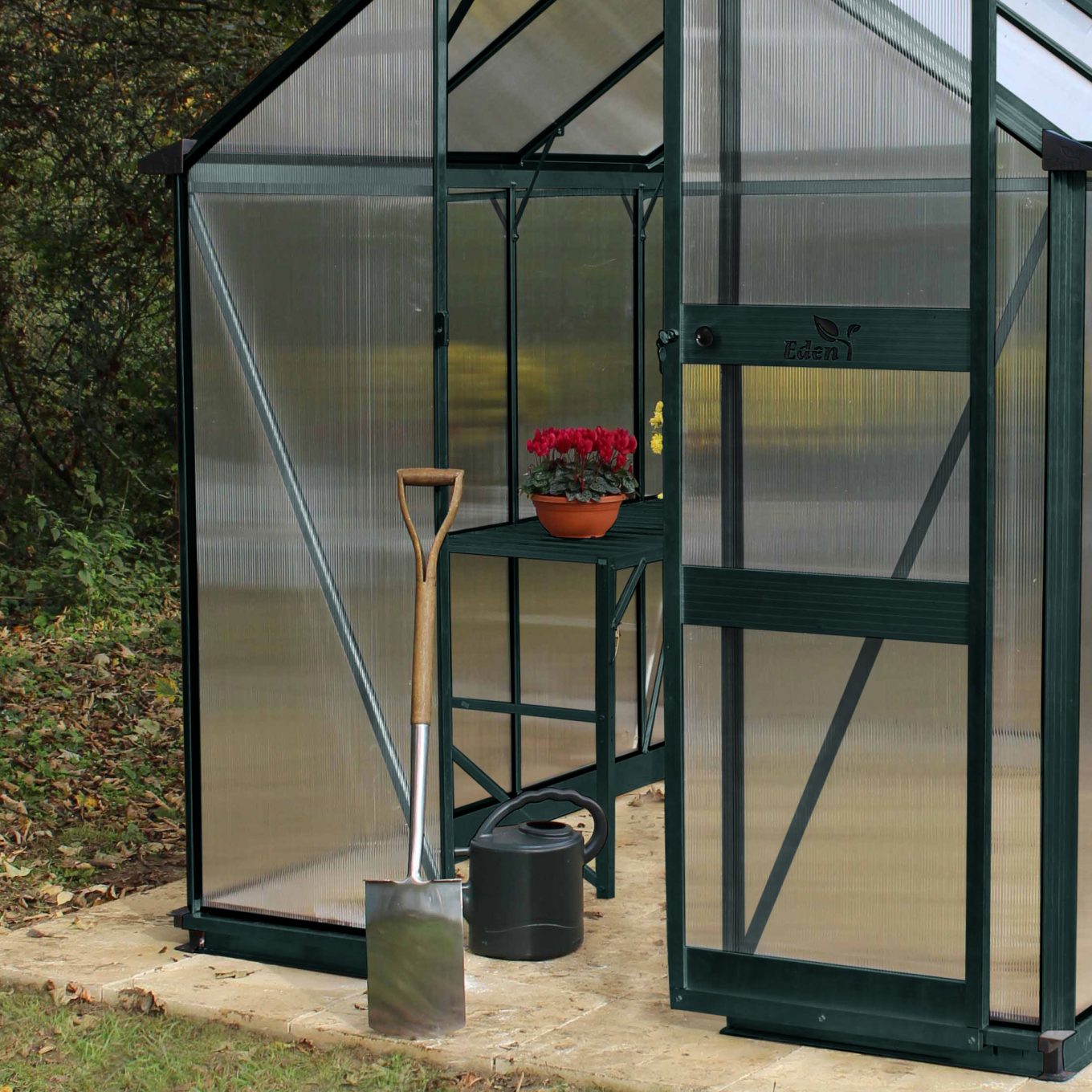Tuinkas Burford 106, polycarbonaat - Tuinen-shop.nl