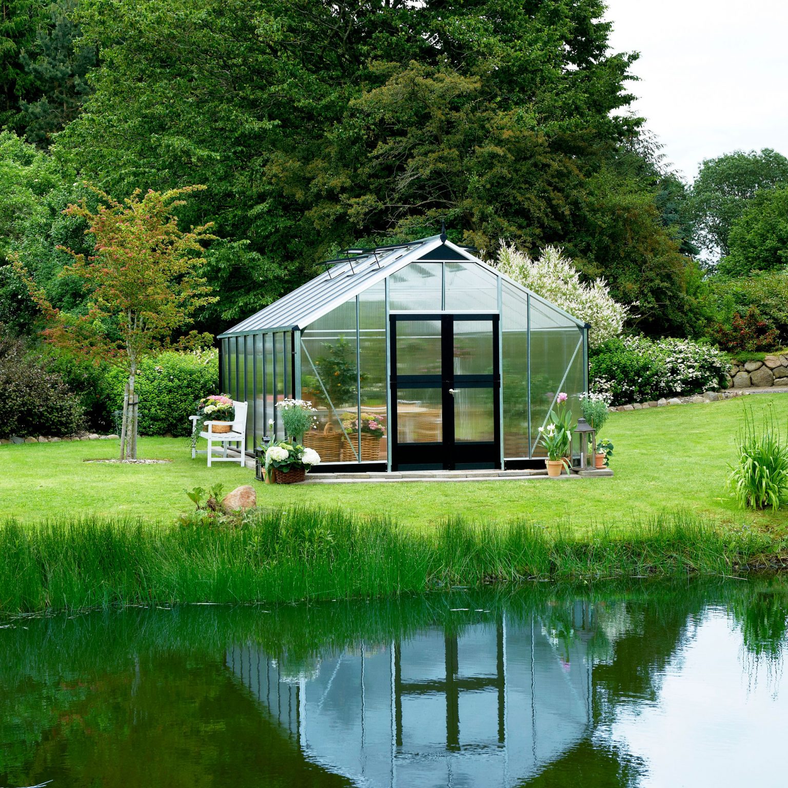 Tuinkas Gardener 214 met polycarbonaat - Tuinen-shop.nl