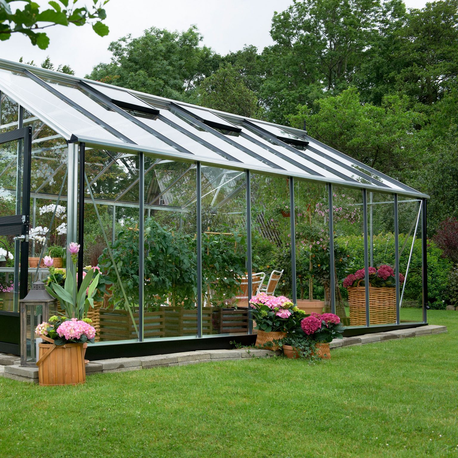 Tuinkas Gardener 214 met veiligheidsglas - Tuinen-shop.nl